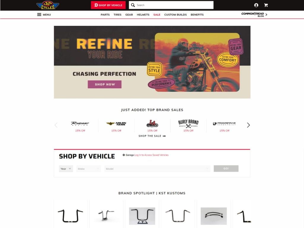 50 Best Motorcycle Websites with Amazing Example Photos!