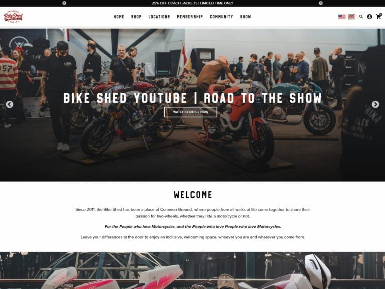 50 Best Motorcycle Websites with Amazing Example Photos!