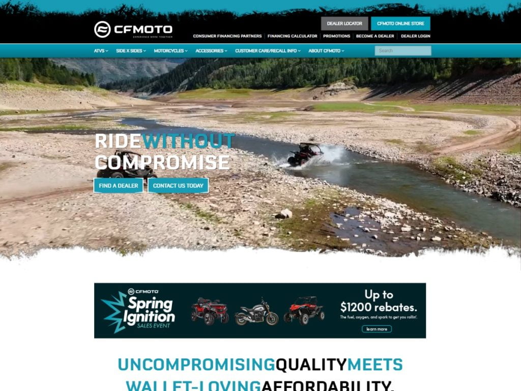 50 Best Motorcycle Websites with Amazing Example Photos!