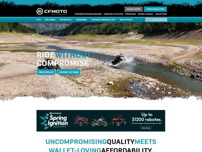 50 Best Motorcycle Websites with Amazing Example Photos!