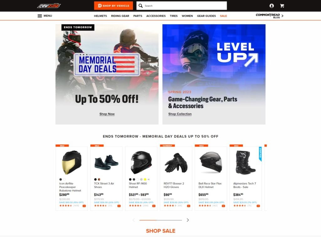 50 Best Motorcycle Websites with Amazing Example Photos!