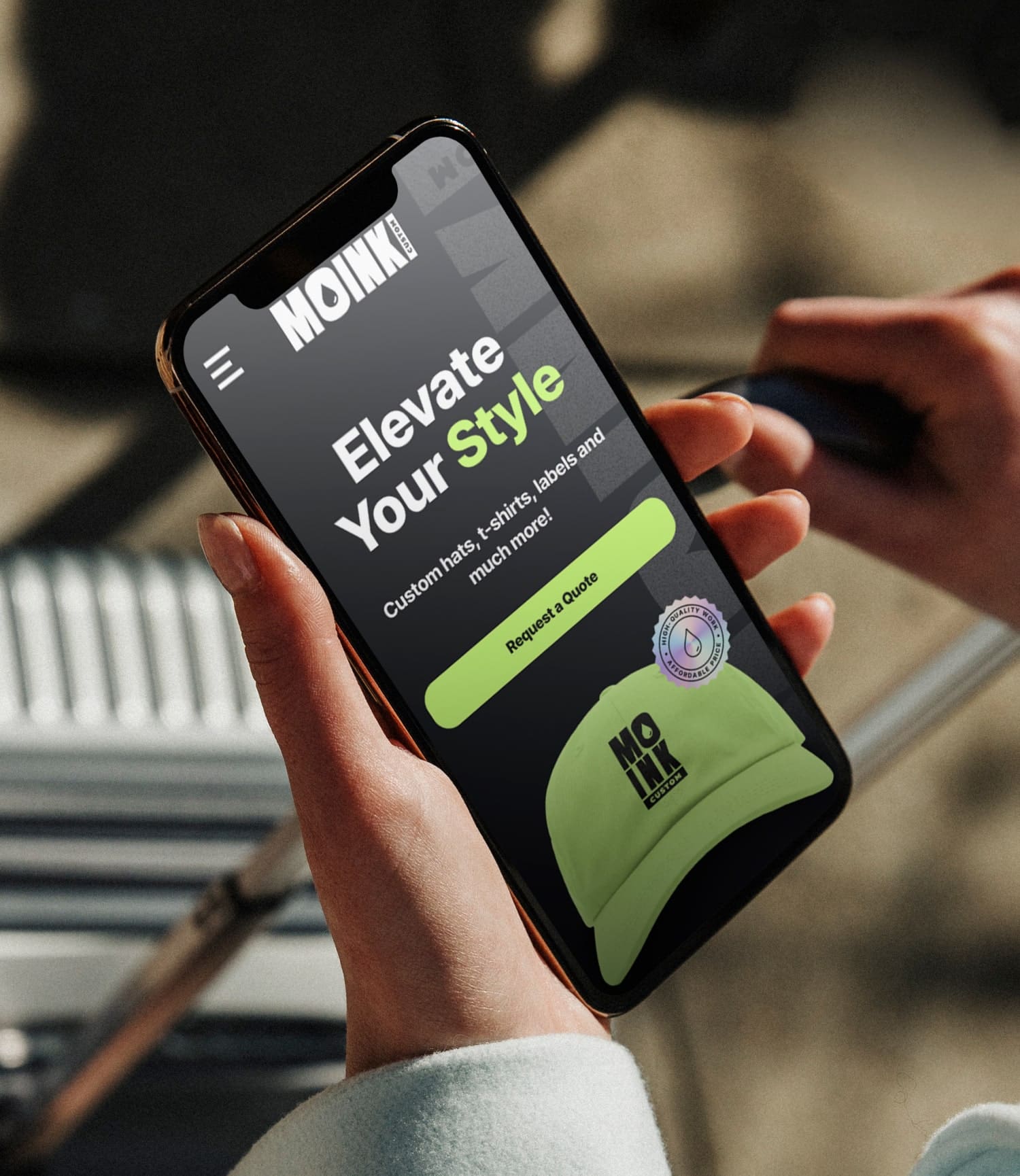 Moink Custom - Sage Digital Agency